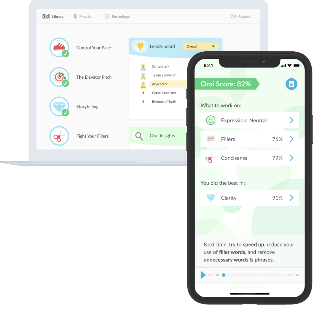 Orai | AI-powered app for practicing your presentations